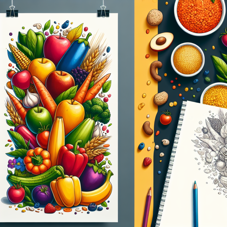 Poster Makanan Sehat yang Mudah Digambar untuk Pemula: Inspirasi dan ...